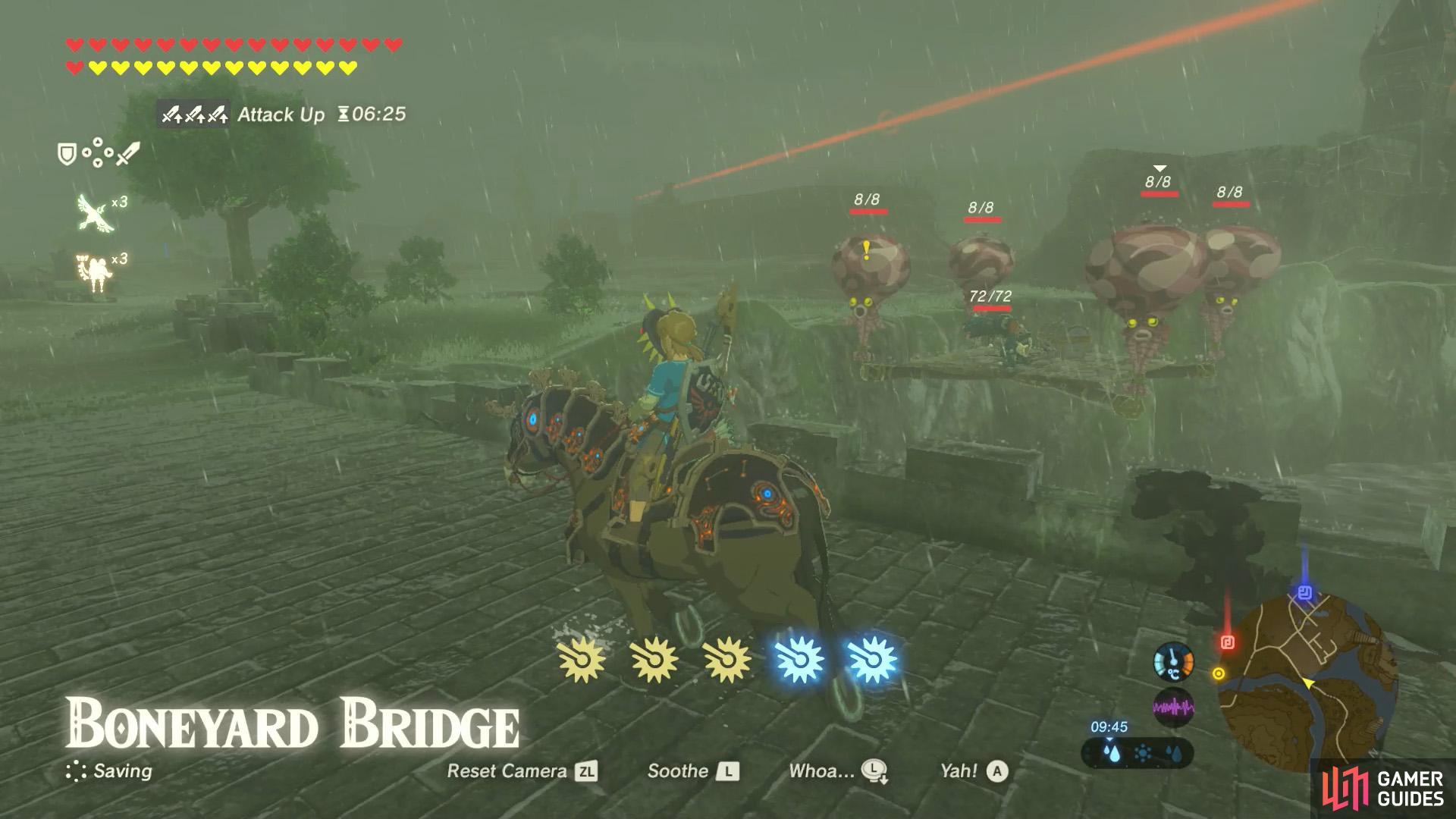 Central Hyrule Floating Platforms - Floating Platforms - Master Mode ...