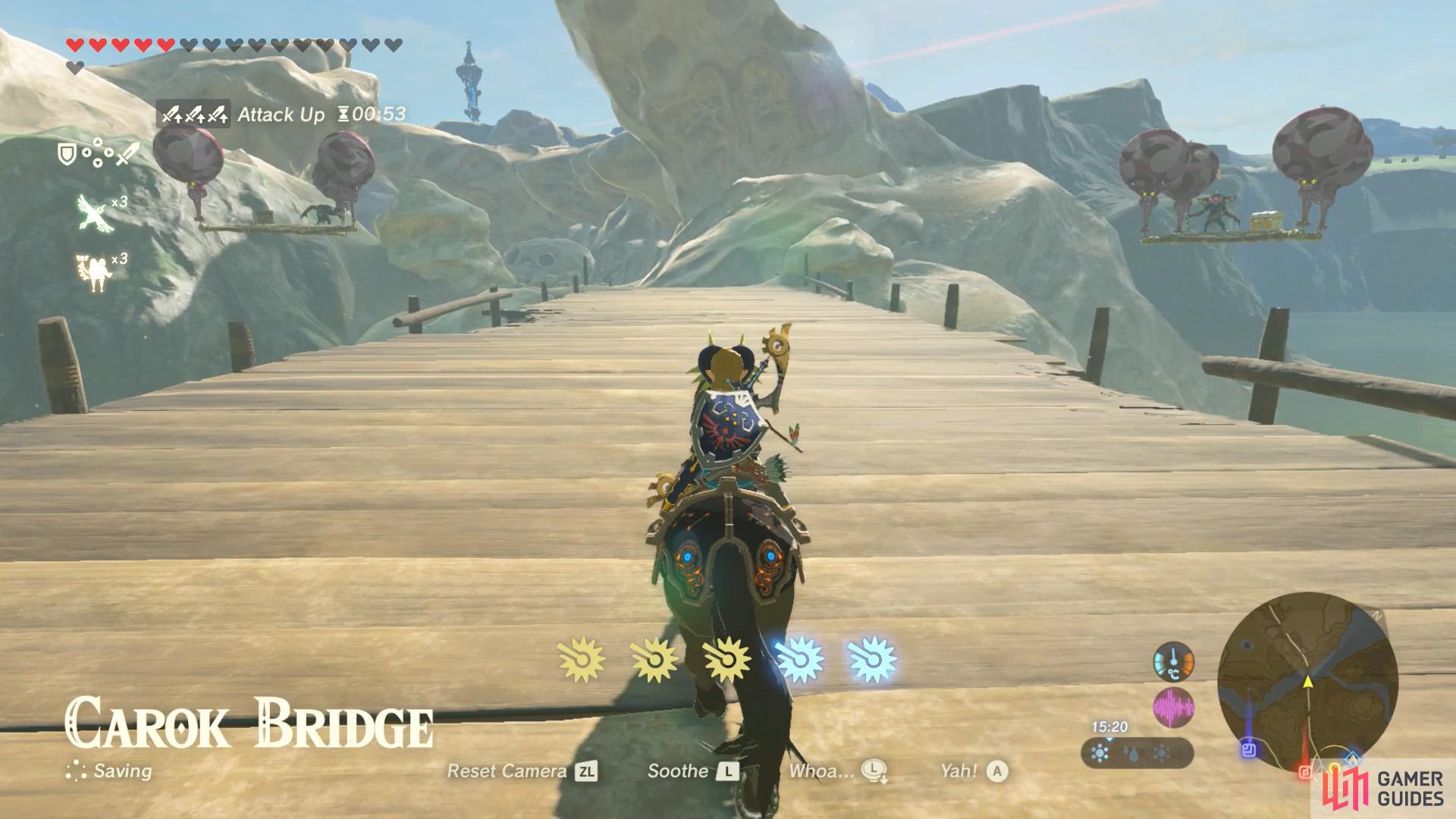 Central Hyrule Floating Platforms - Floating Platforms - Master Mode ...
