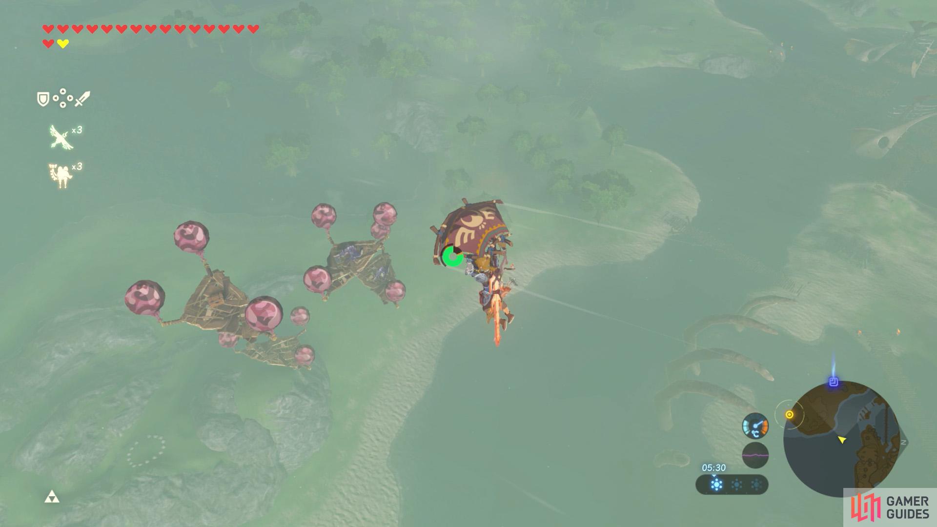 Lanayru Floating Platforms - Floating Platforms - Master Mode (DLC 1 ...